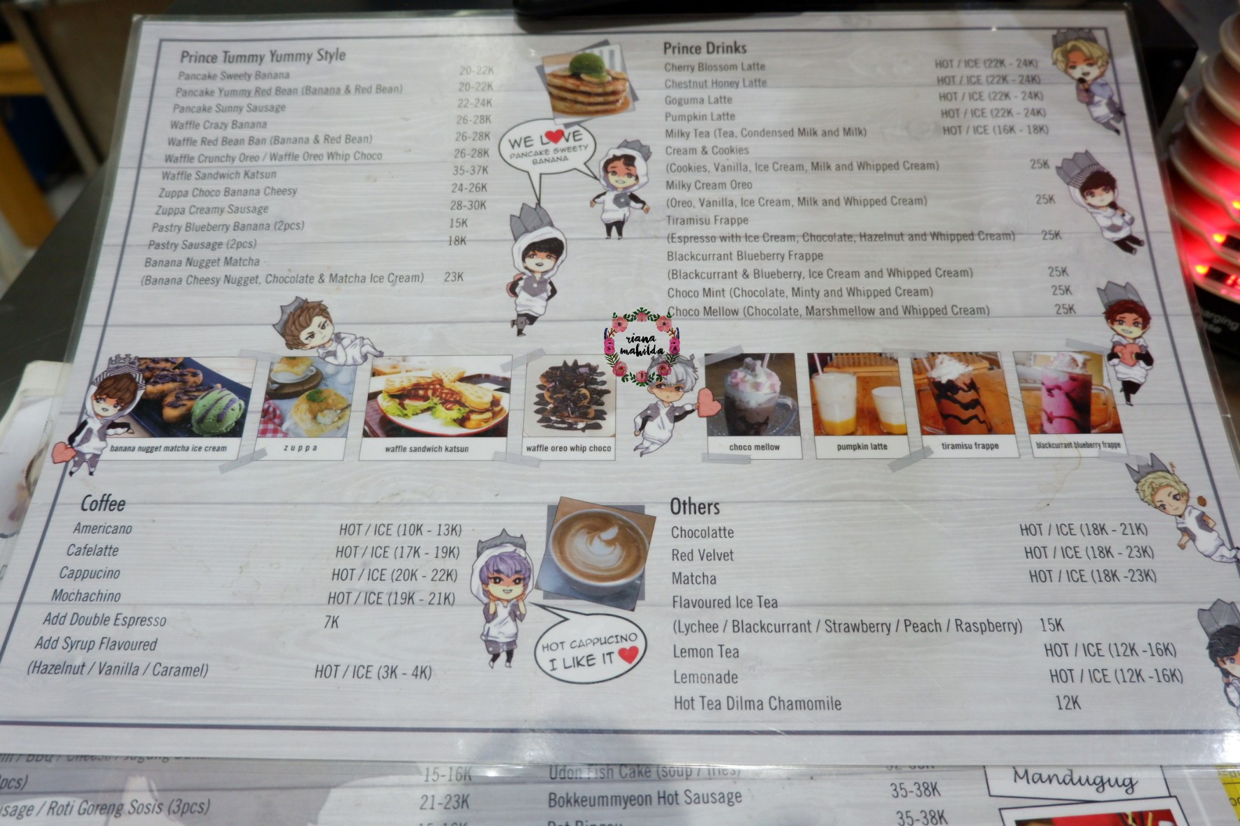 PRINCE CAFE : DISCOVER NEW MENU | Riana Mahilda | A long-life learner